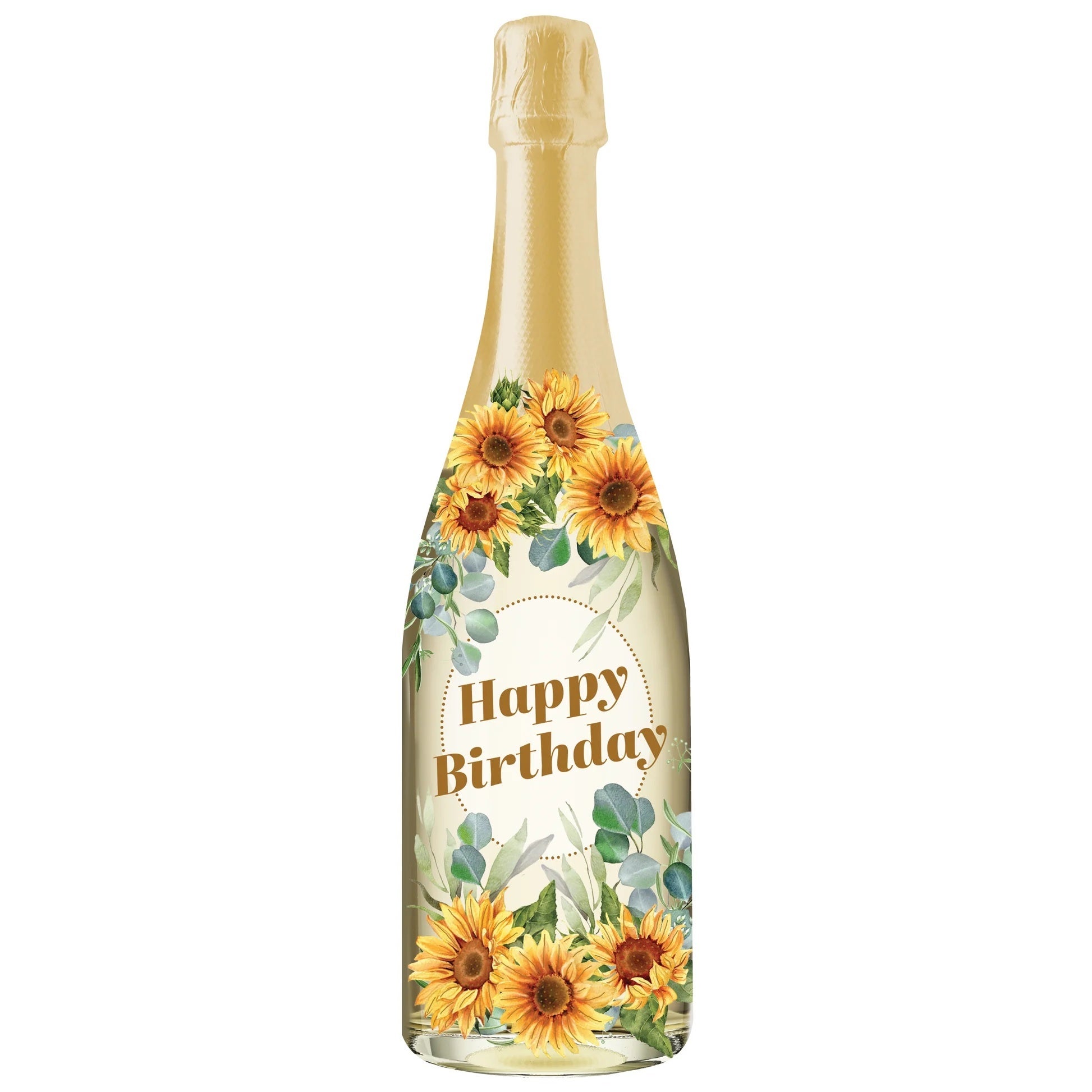 Pictura Champagne Sound Card - Sunflowers Birthday | The Office Party